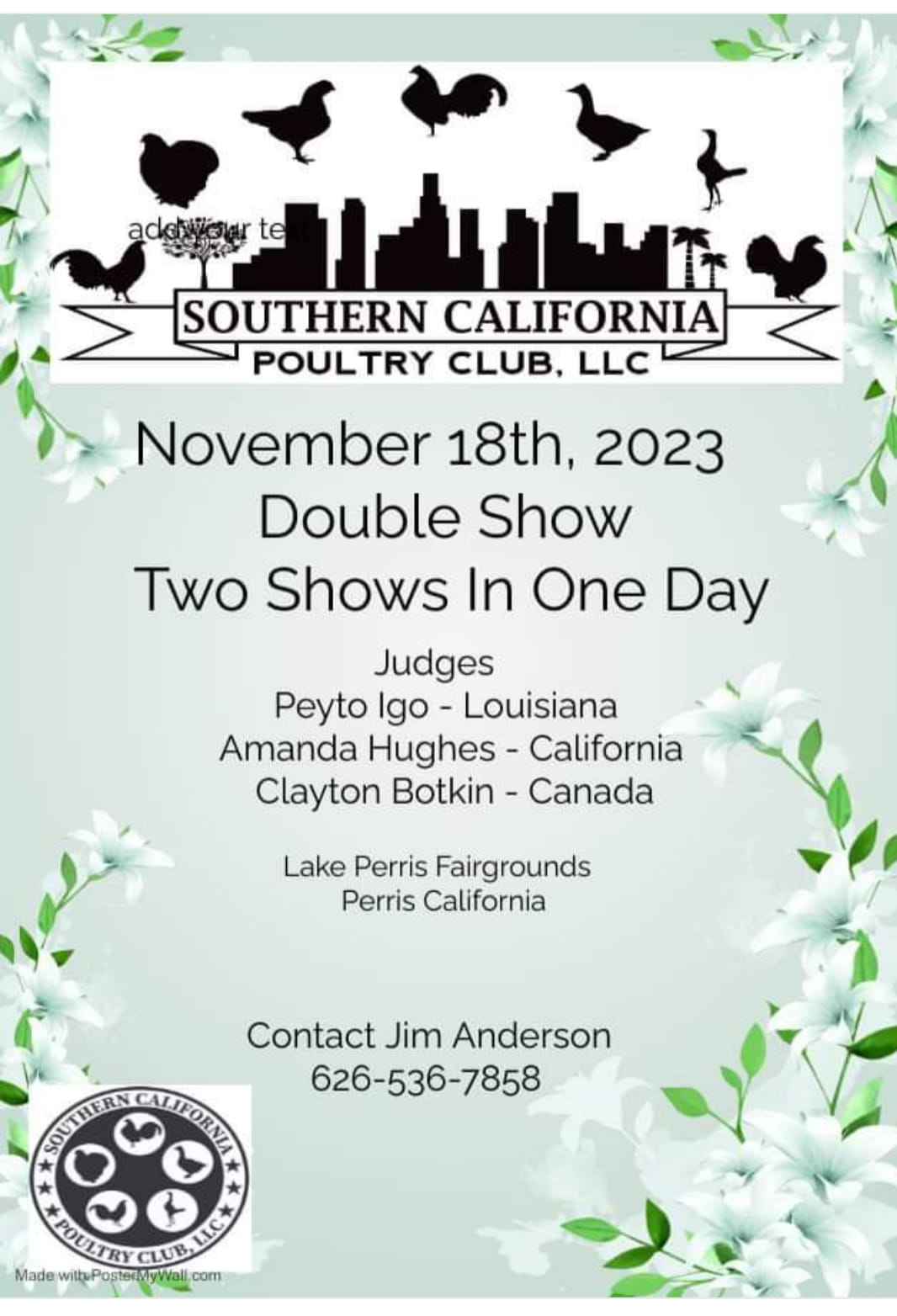 Southern California Poultry Club Show