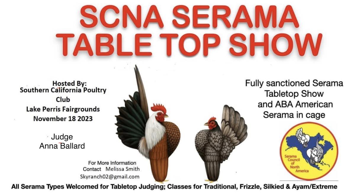 Southern California Poultry Club Show